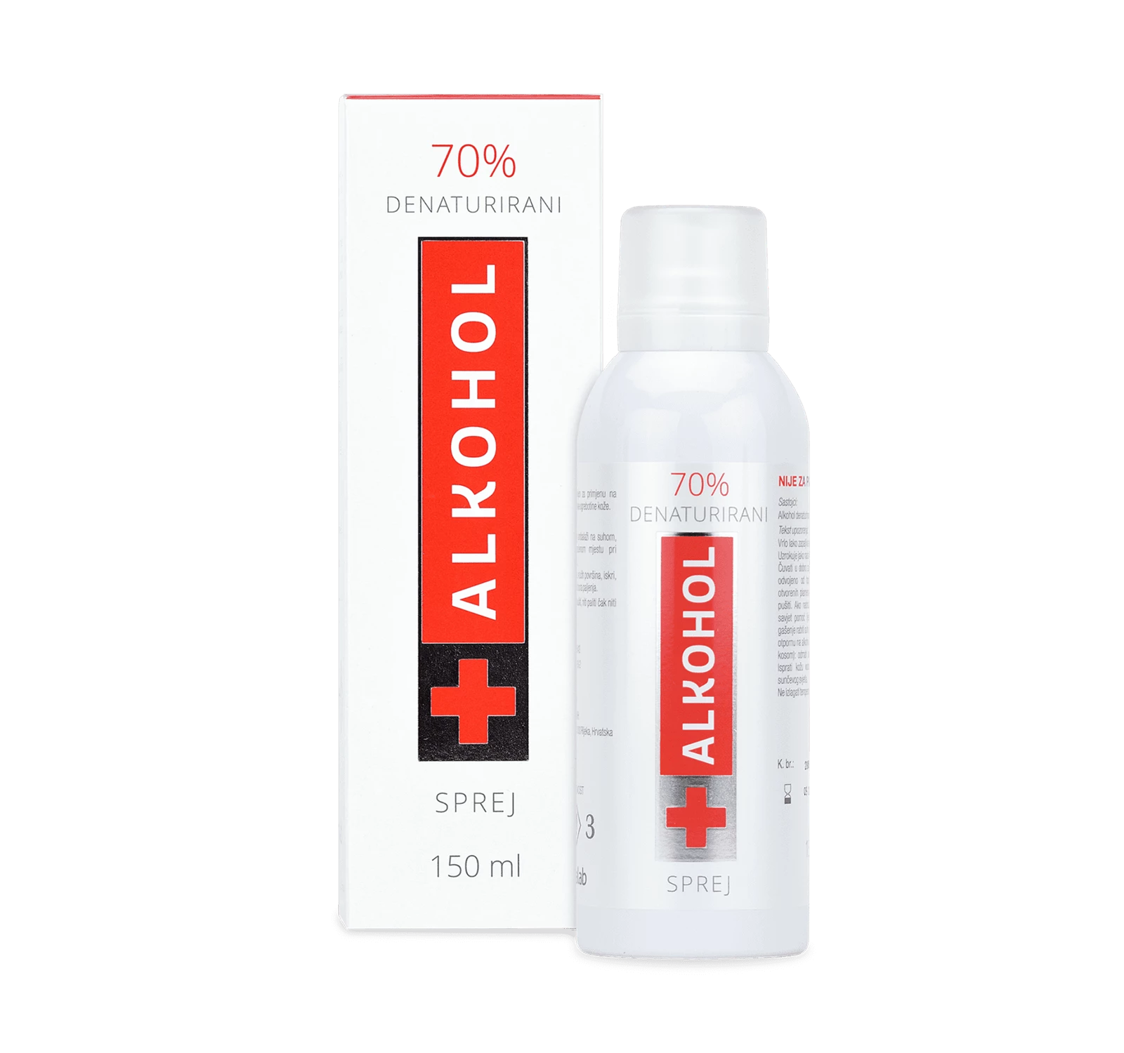 70% denaturirani alkohol sprej - pharmacy