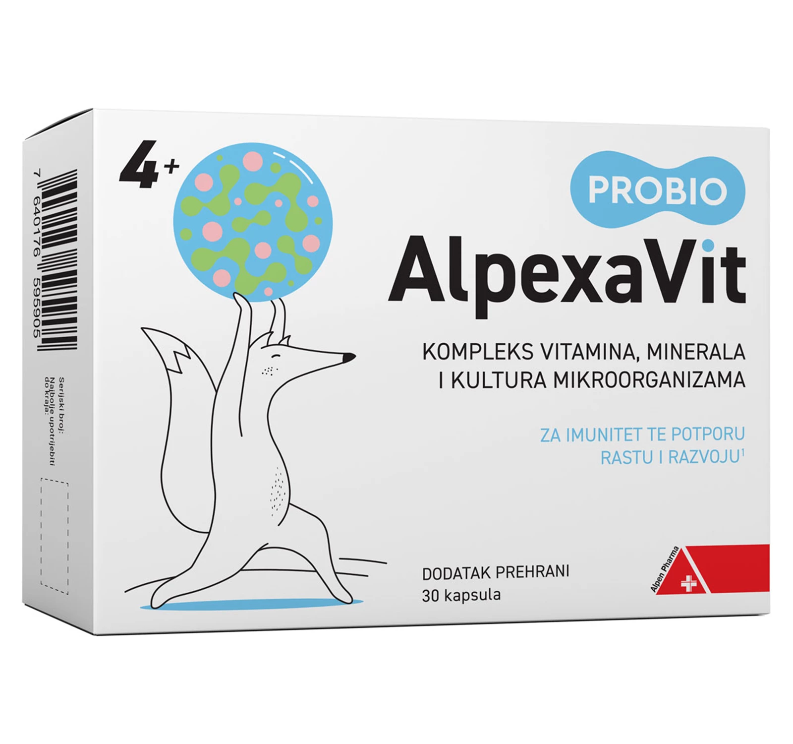 Alpexavit PROBIO 4+ - pharmacy