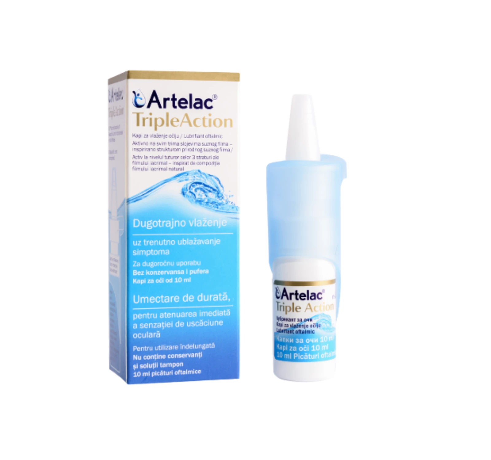 Artelac Triple Action kapi 10ml - pharmacy