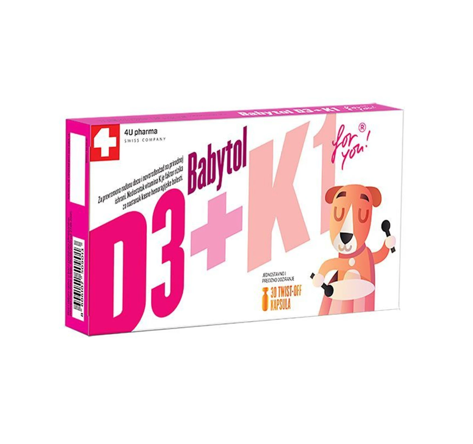 Babytol D3K1 a30 - pharmacy