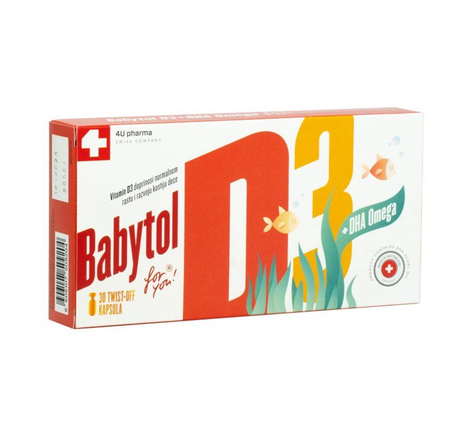 Babytol DHA + vitamin D3 a30 - pharmacy