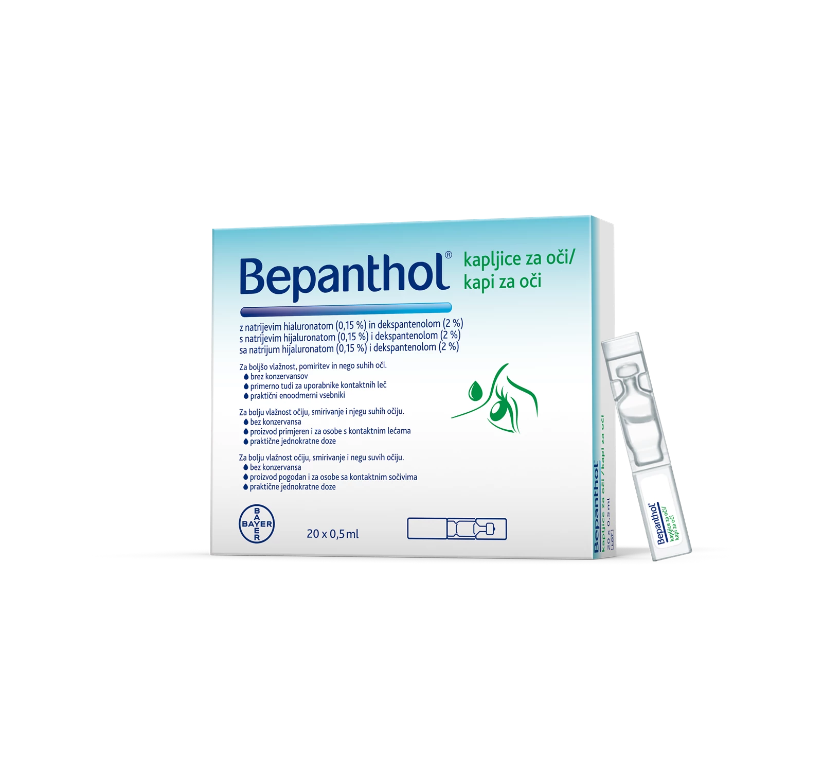 Bepanthol kapi za oči monodoze - pharmacy