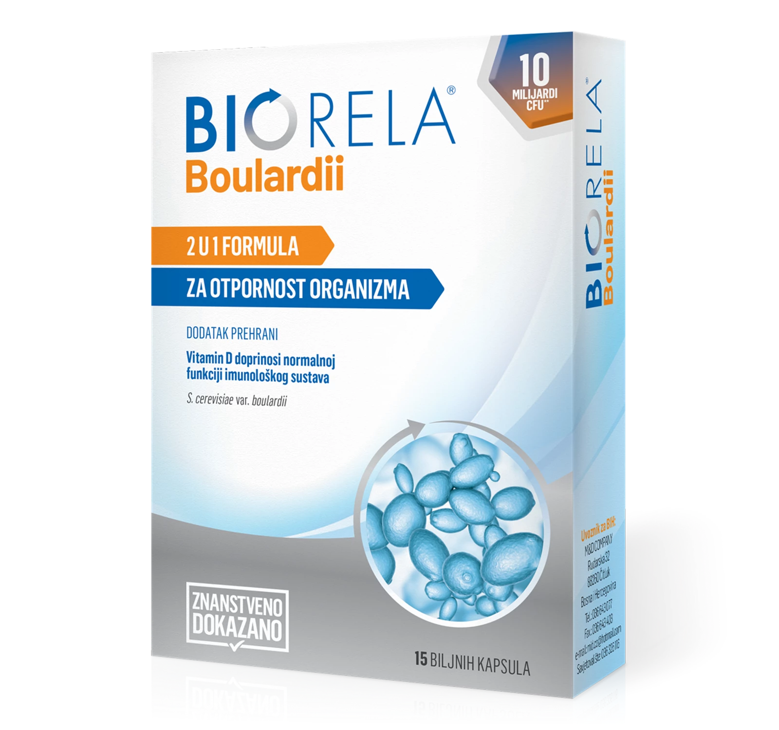 Biorela Boulardii kapsule a15 - pharmacy
