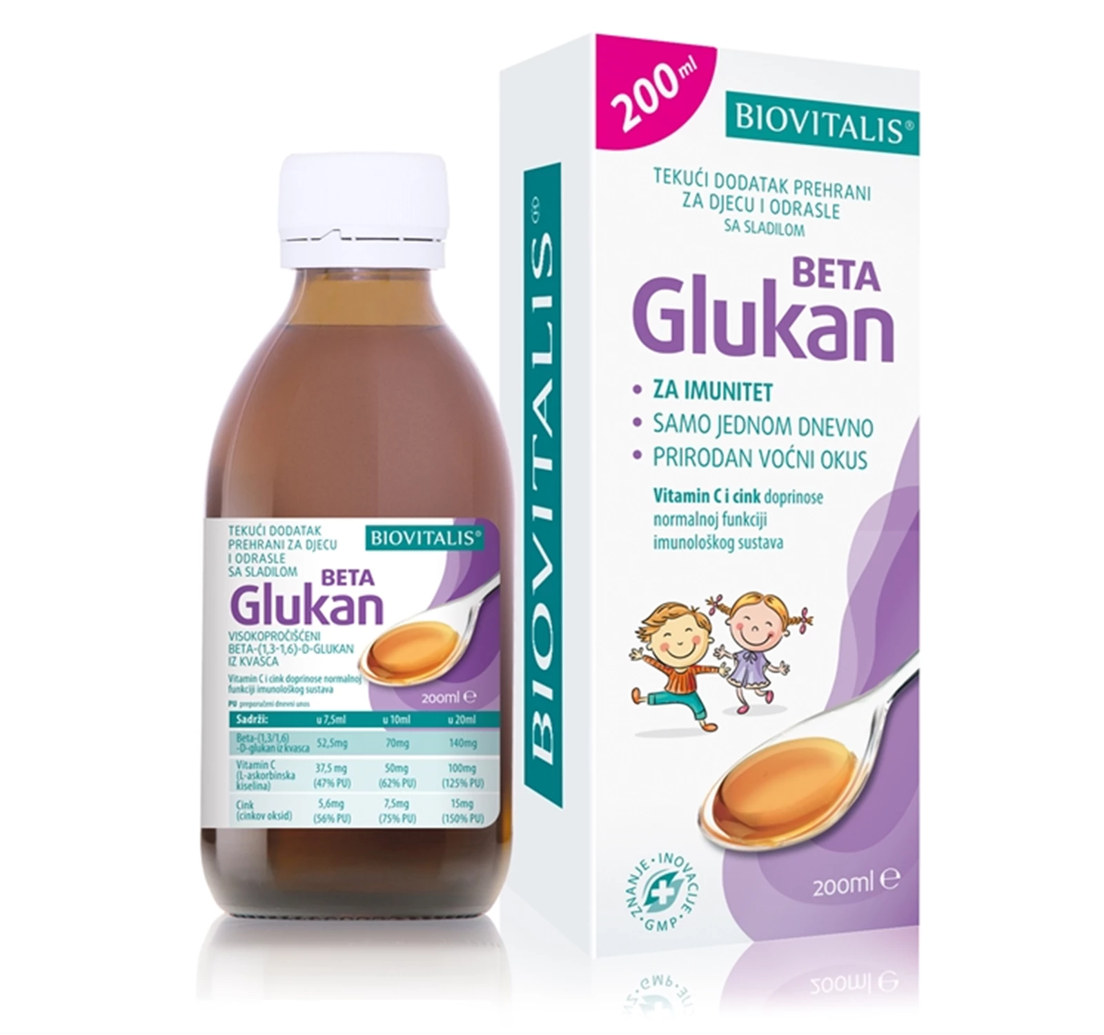 Biovitalis beta glukan 200ml - pharmacy