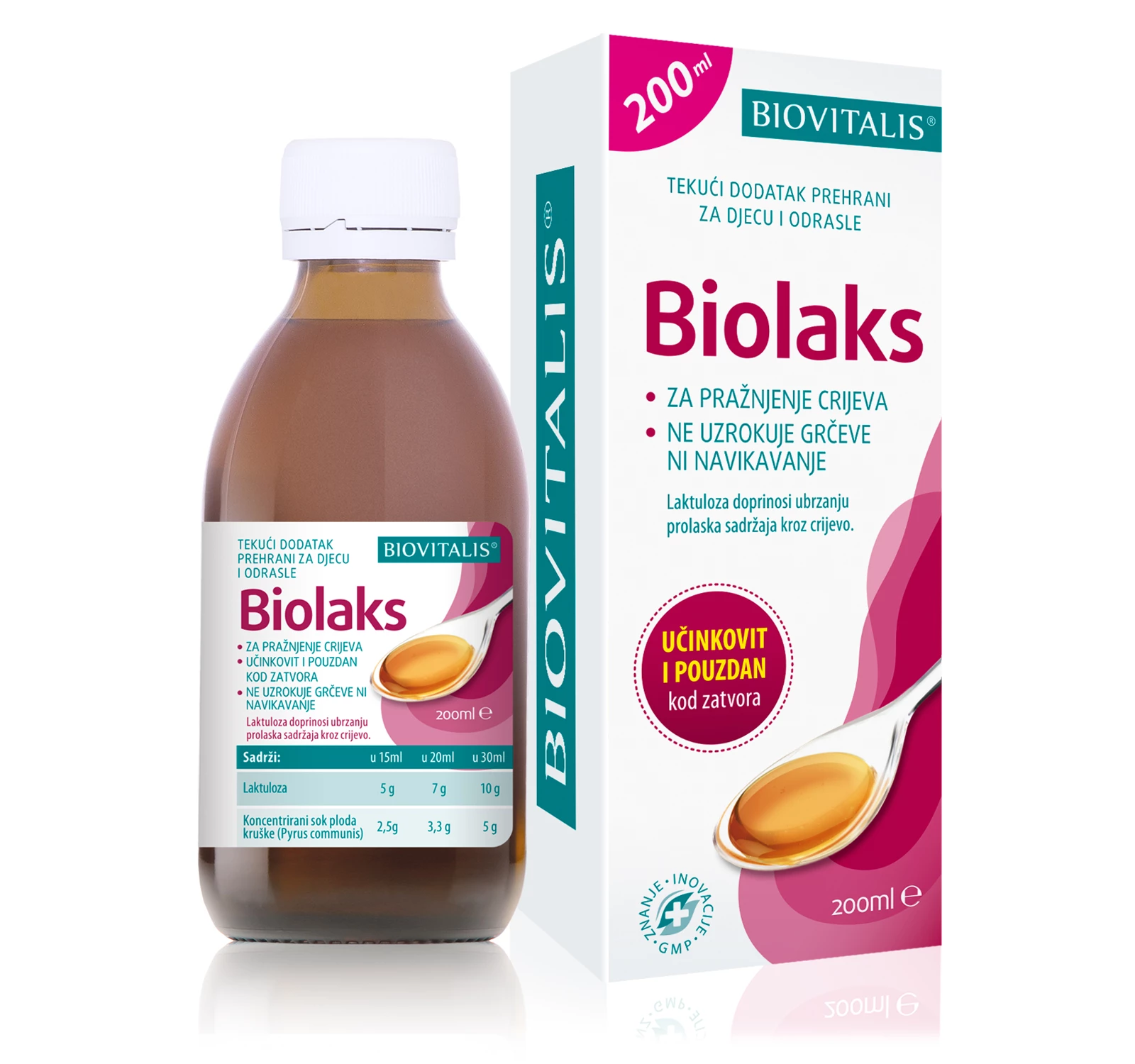 Biovitalis Biolaks sirup 200ml - pharmacy