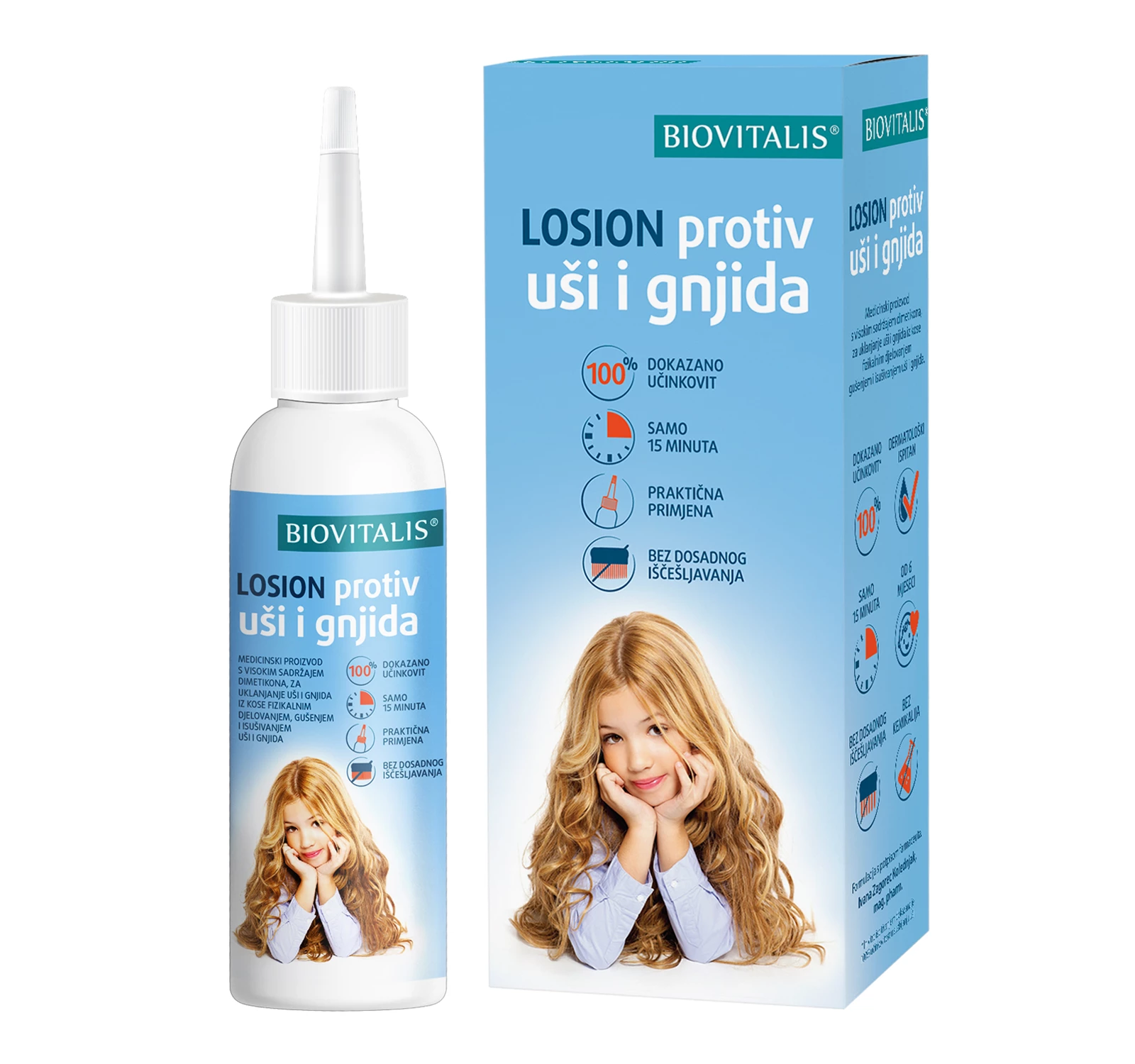 Biovitalis losion protiv ušiju i gnjida 100ml - pharmacy