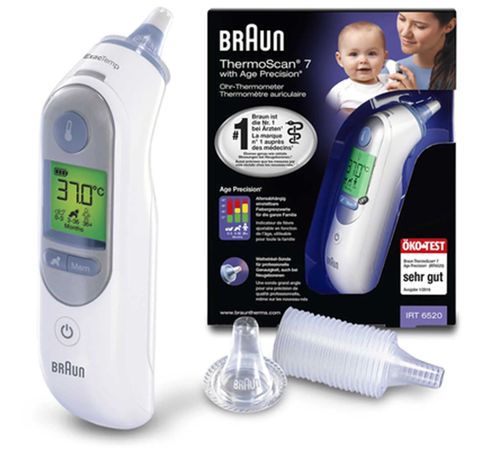 Braun toplomjer IRT 6520 - pharmacy