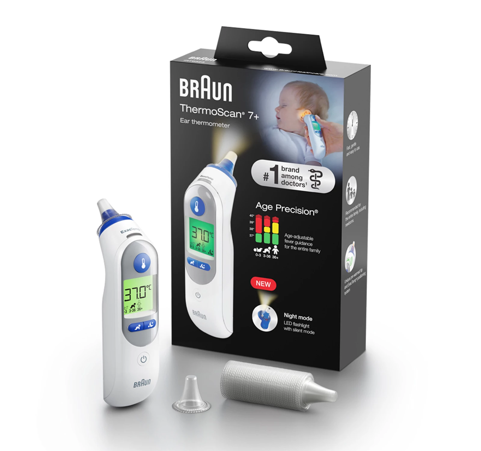 Braun toplomjer IRT 6525 - pharmacy