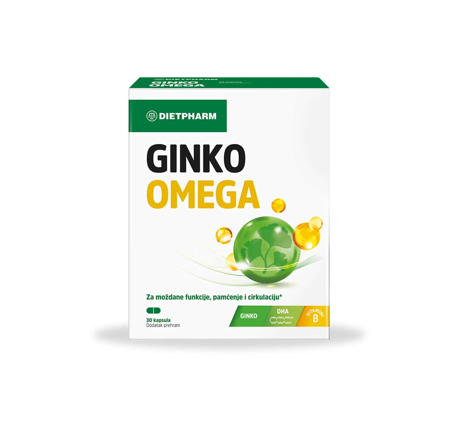 Dietpharm Ginko omega kapsule 30 - pharmacy