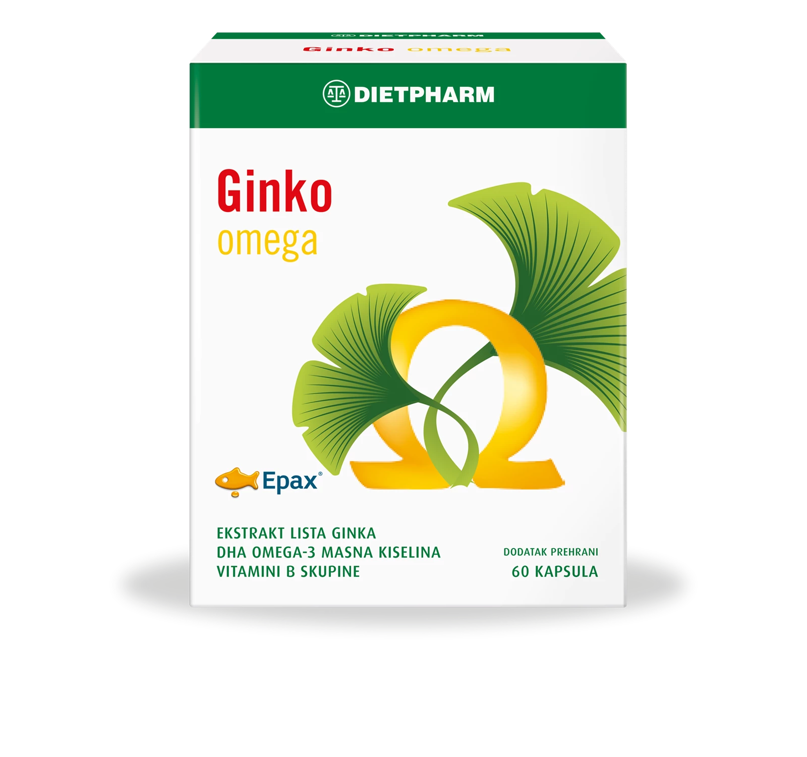 Dietpharm Ginko omega kapsule 60 - pharmacy