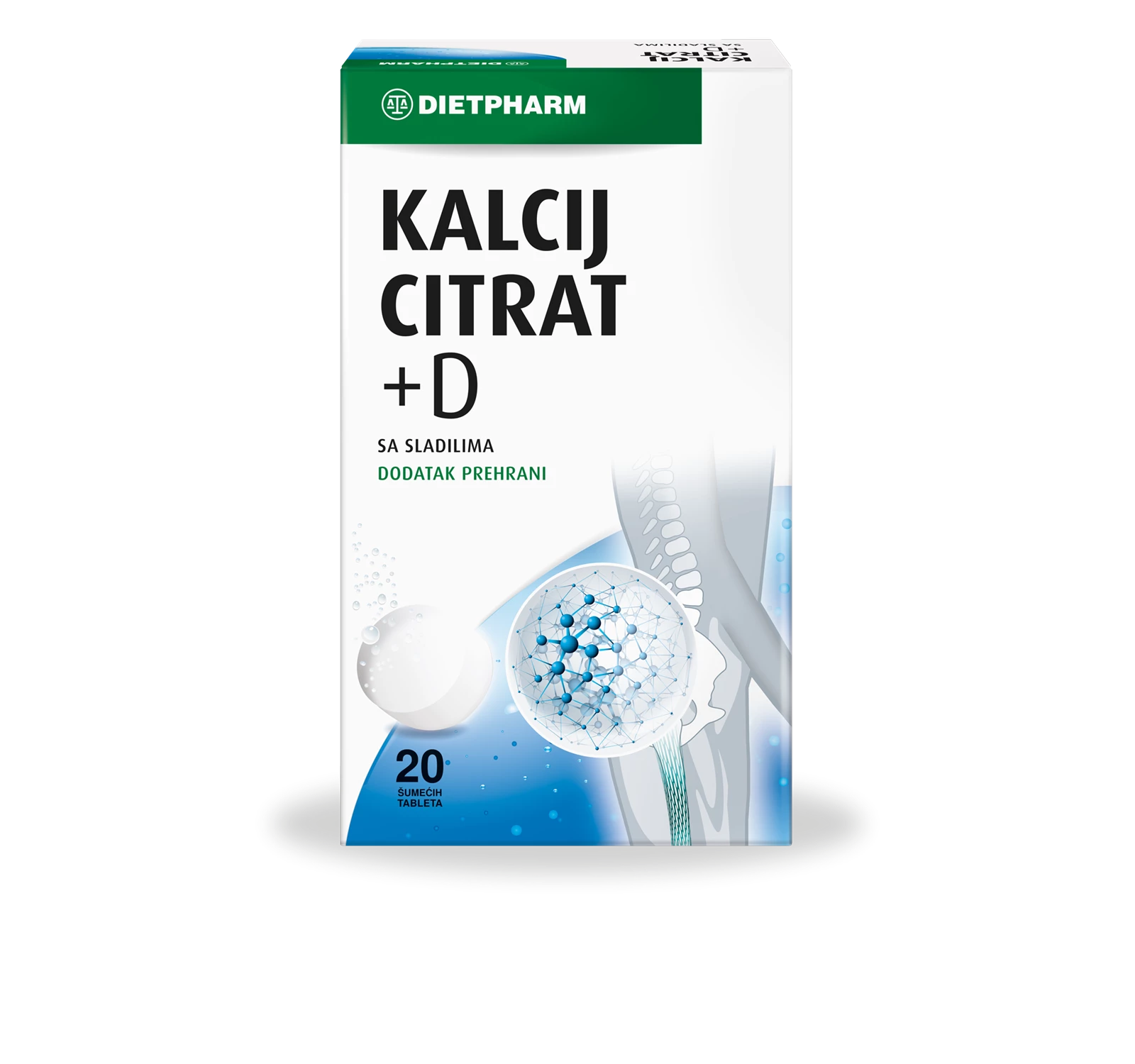 Dietpharm Kalcij citrat vitamin D - pharmacy
