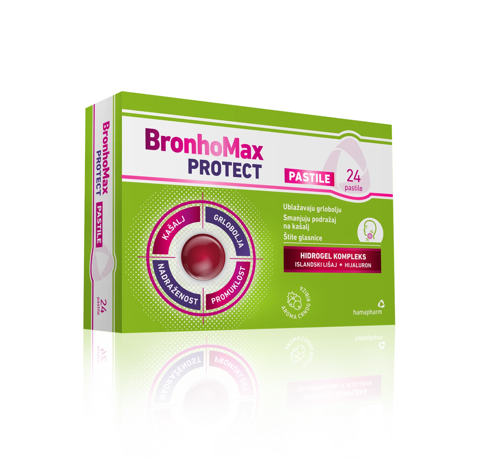 Hamapharm Bronhomax protect pastile - pharmacy