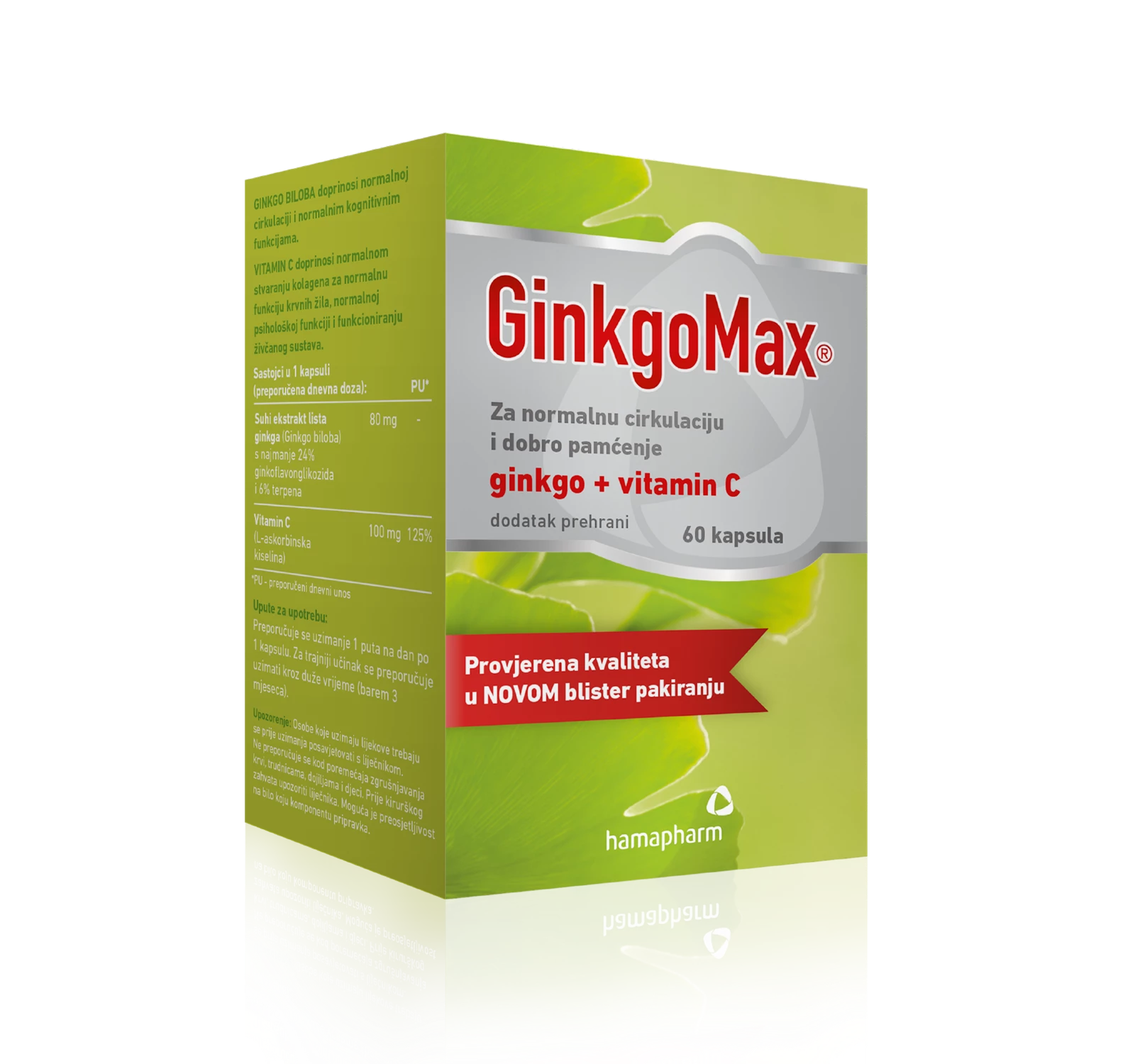 Hamapharm GinkgoMax kapsule 60 - pharmacy