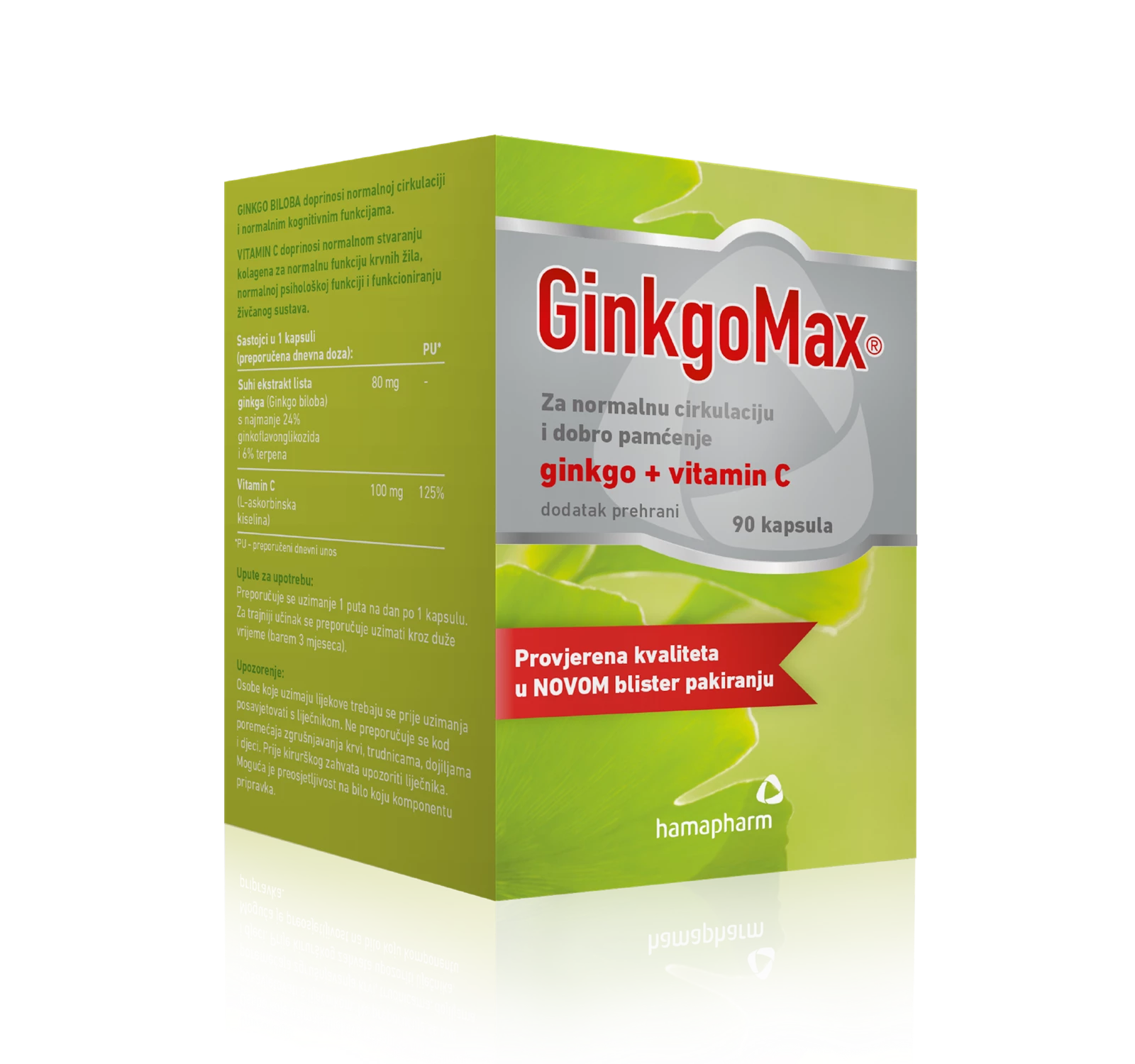 Hamapharm GinkgoMax kapsule 90 - pharmacy