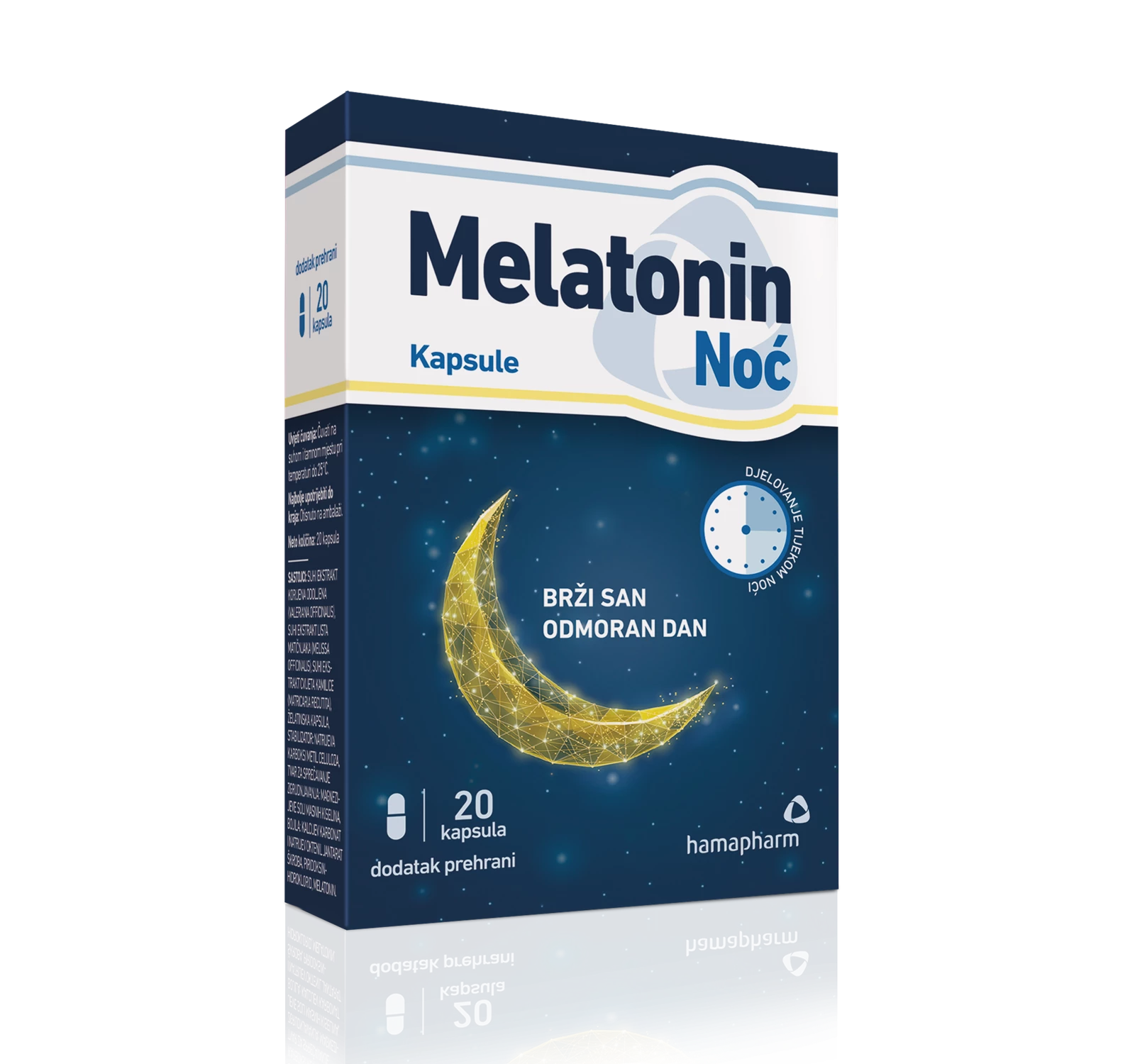 Hamapharm Melatonin noć kapsule - pharmacy