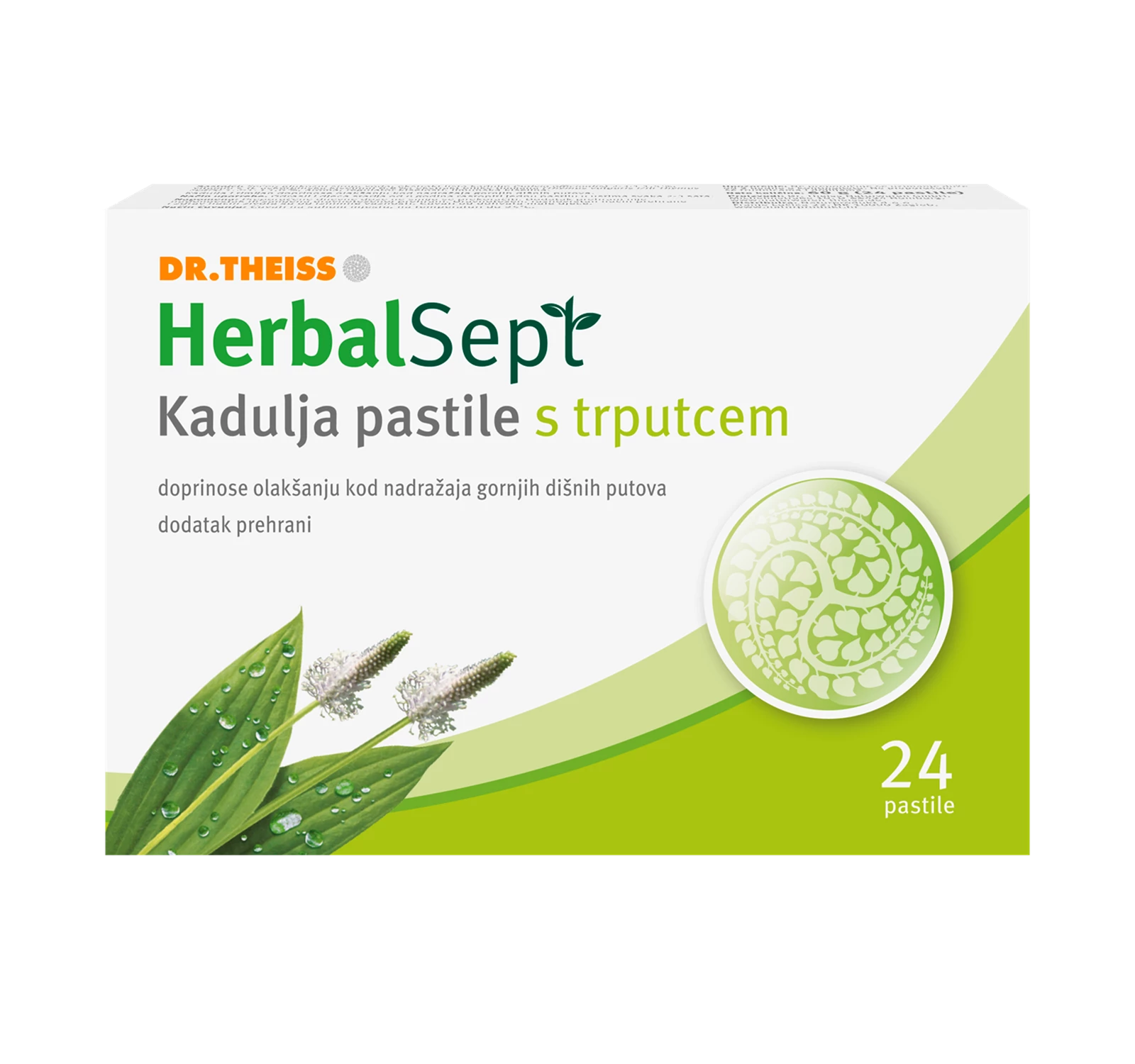 Herbalsept pastile trputac kadulja - pharmacy