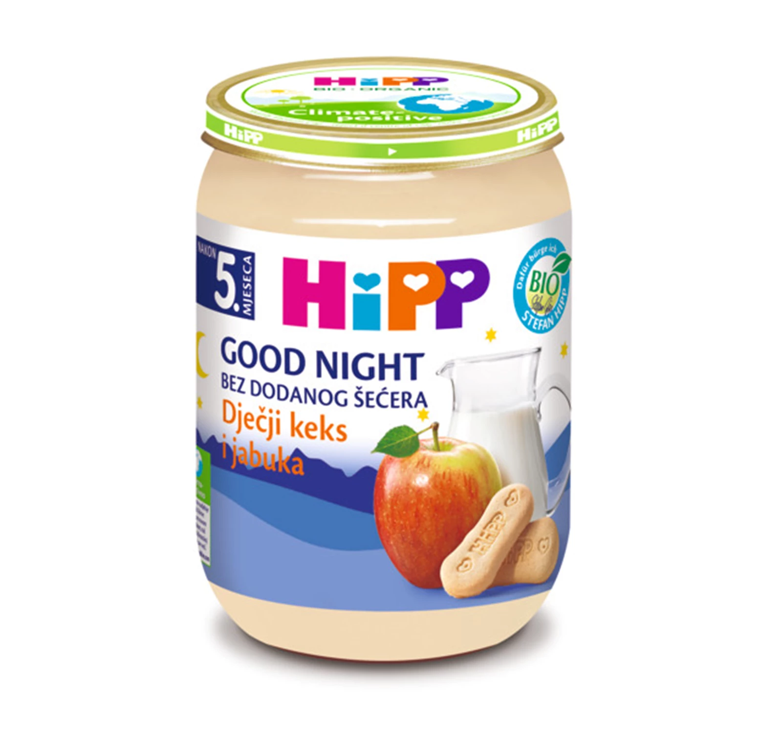 Hipp kašica keks jabuka 190g - pharmacy