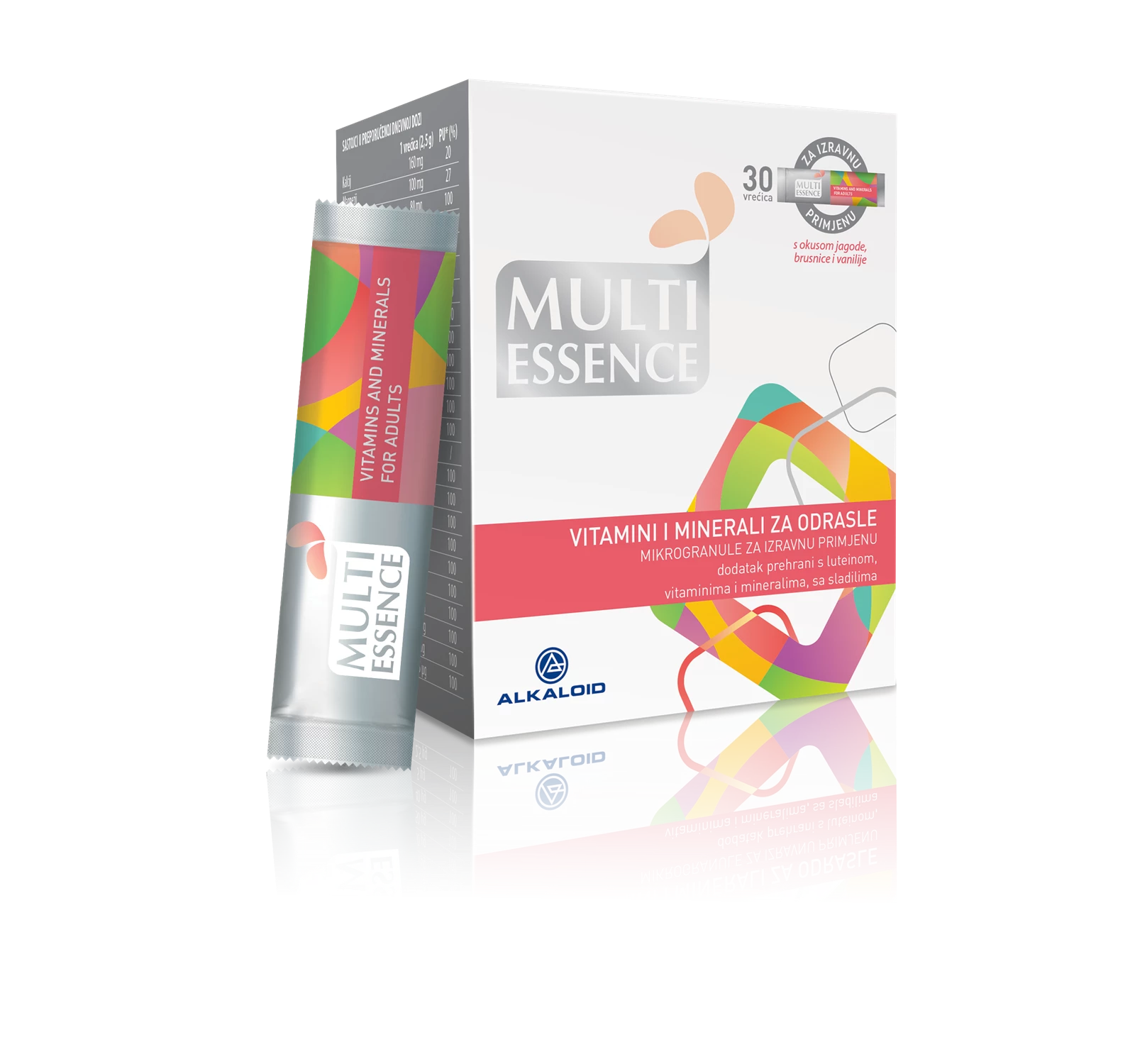 MULTI ESSENCE vitamini i minerali za odrasle mikrogranule - pharmacy
