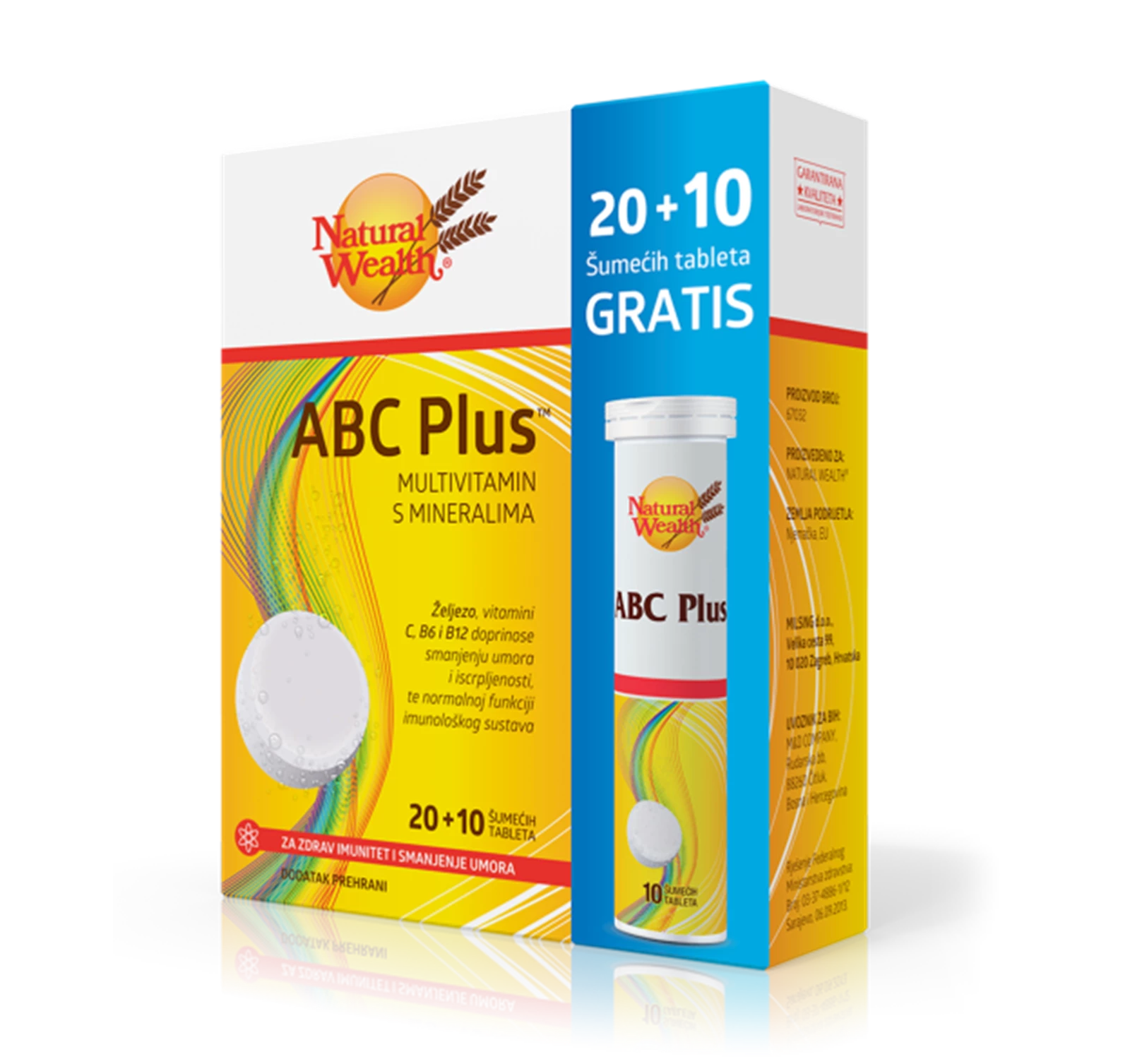 Natural Wealth ABC Plus a20+10 - pharmacy