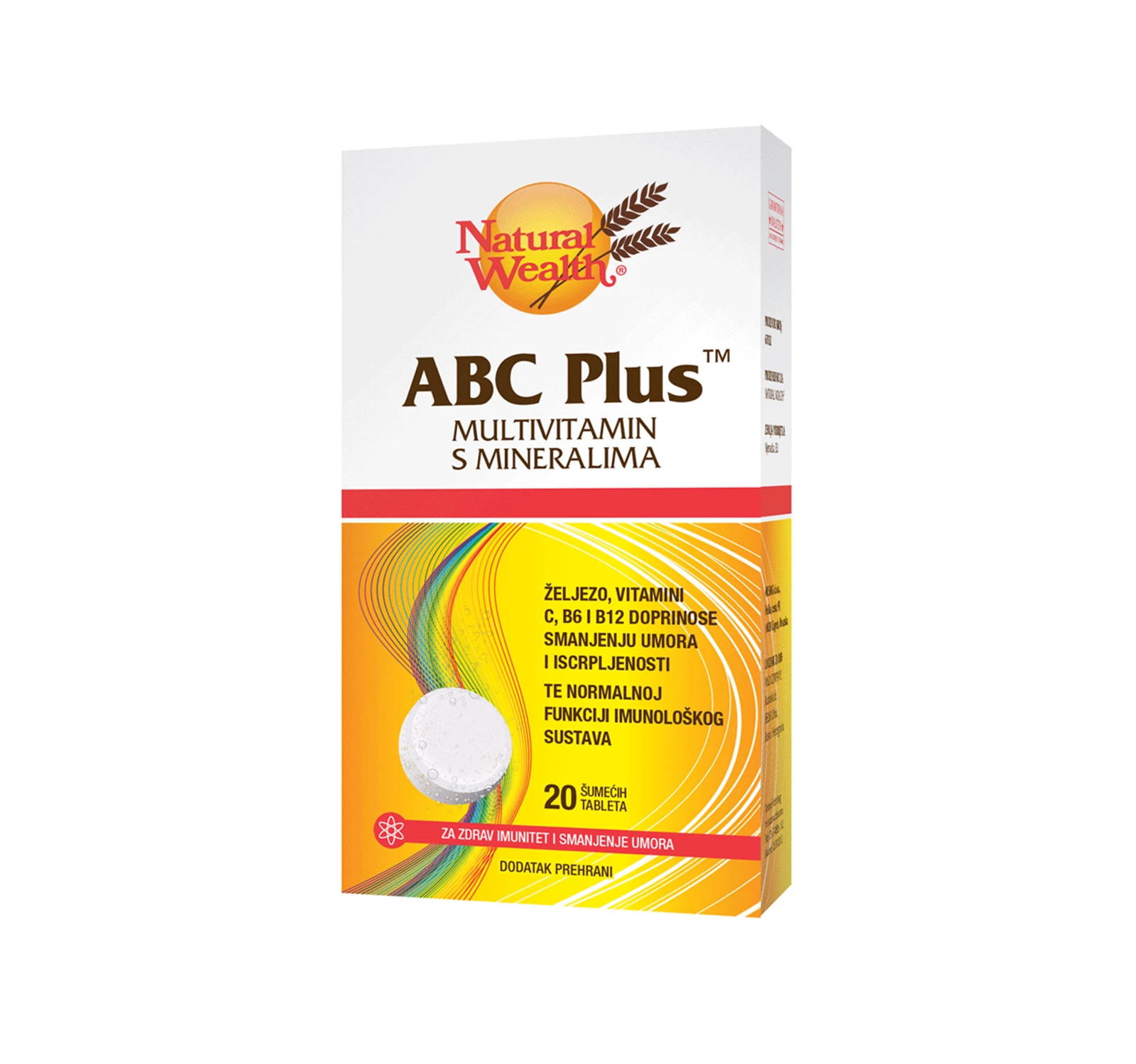 Natural Wealth ABC Plus šumeće tablete 20 - pharmacy