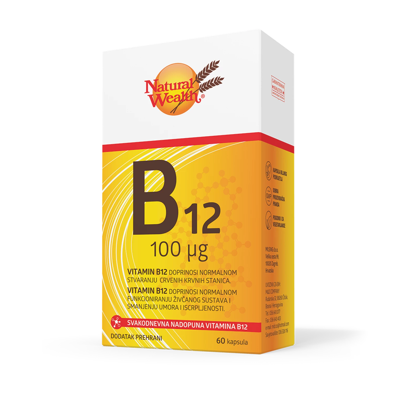 Natural Wealth Vitamin B12 - pharmacy