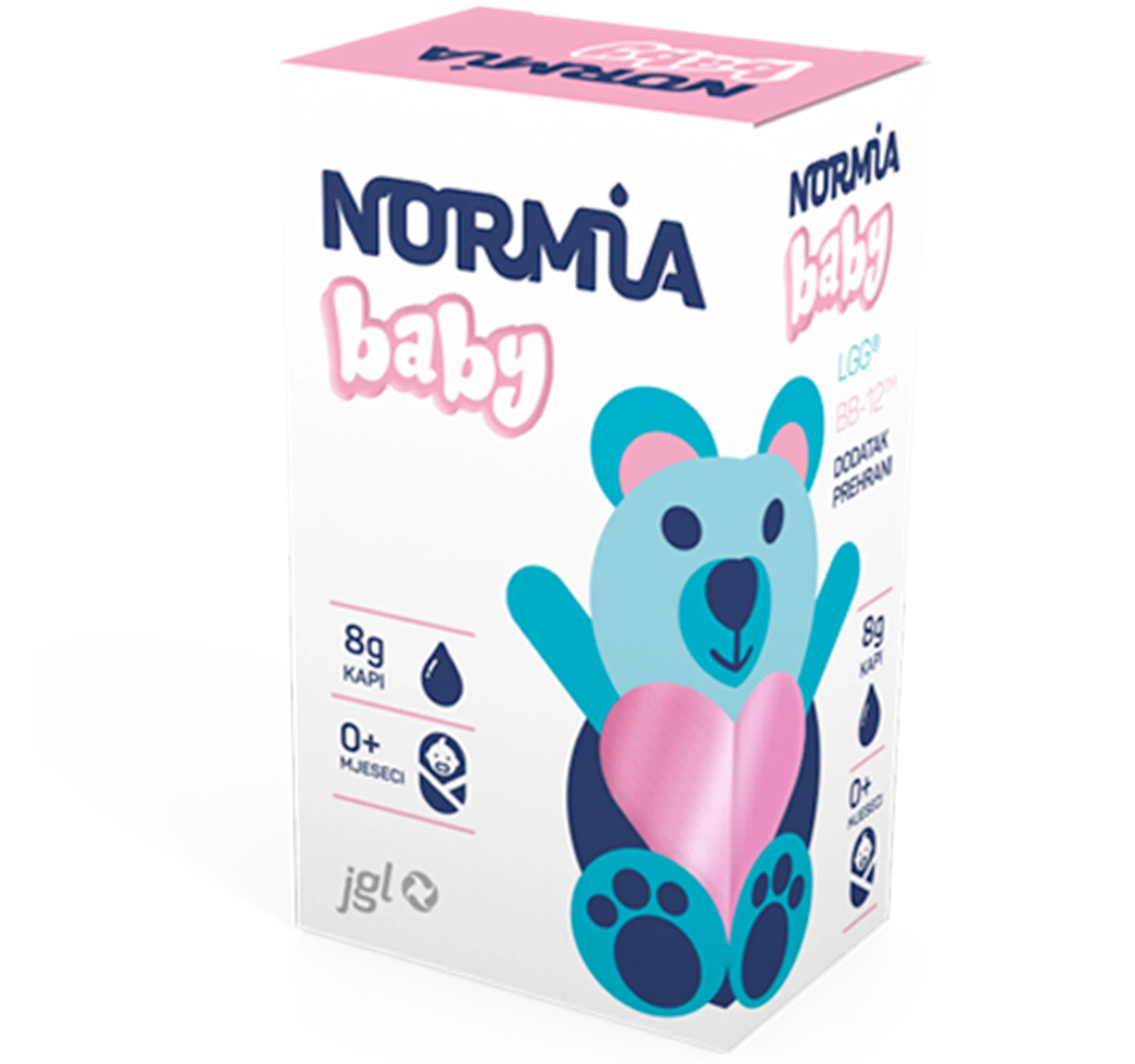 Normia Baby kapi 0,0 8g - pharmacy