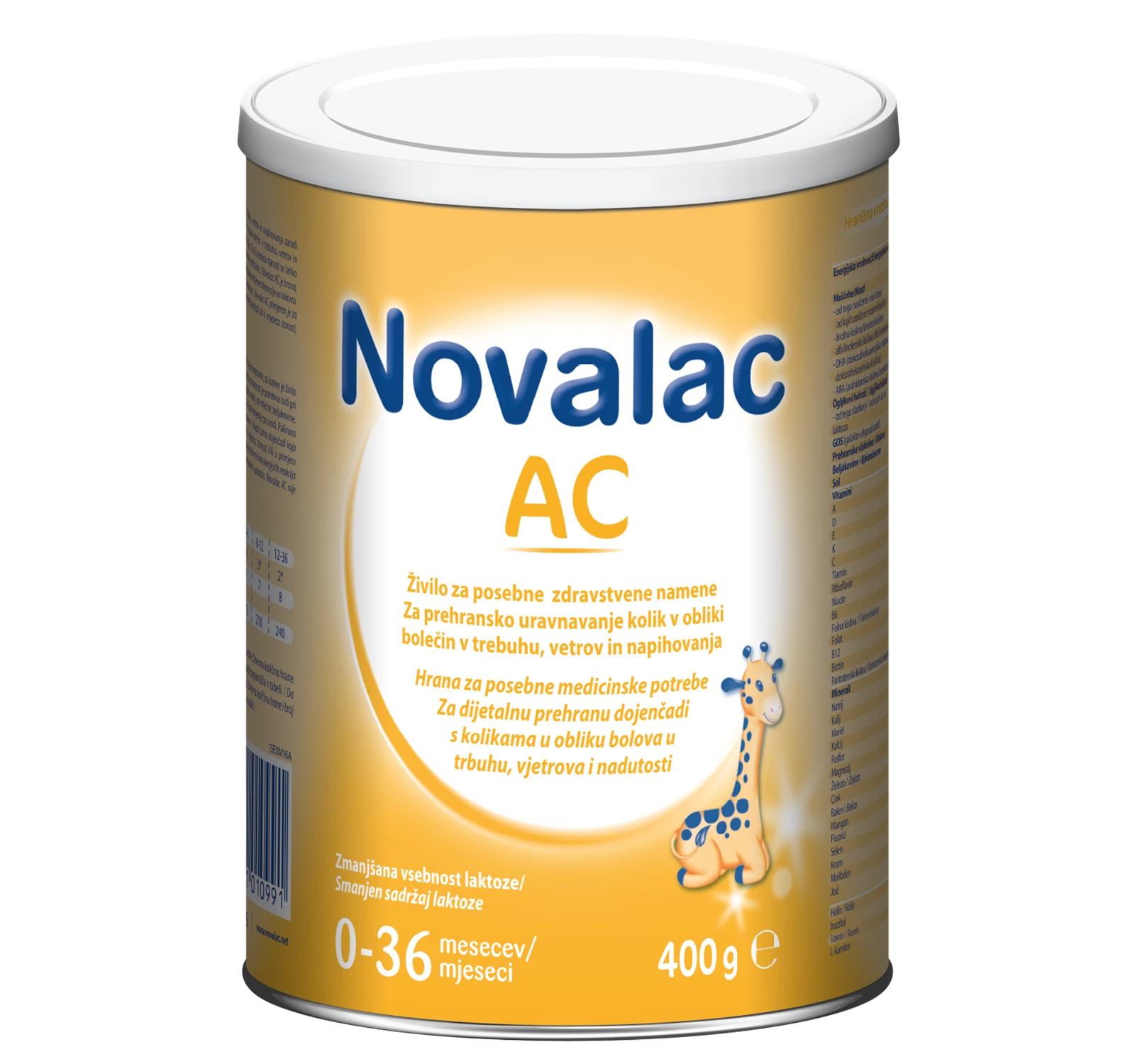 Novalac AC 400g - pharmacy