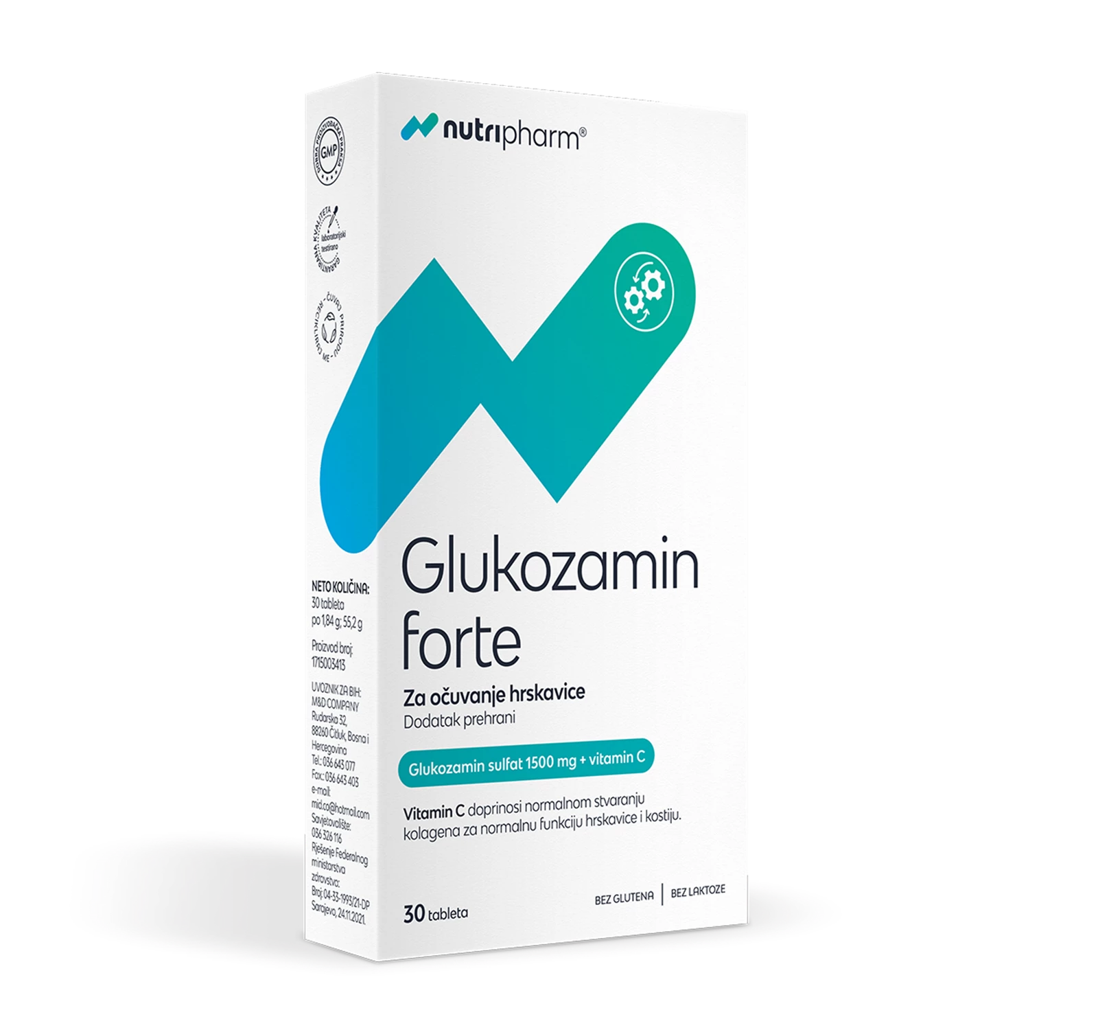 Nutripharm Glukozamin forte tablete - pharmacy