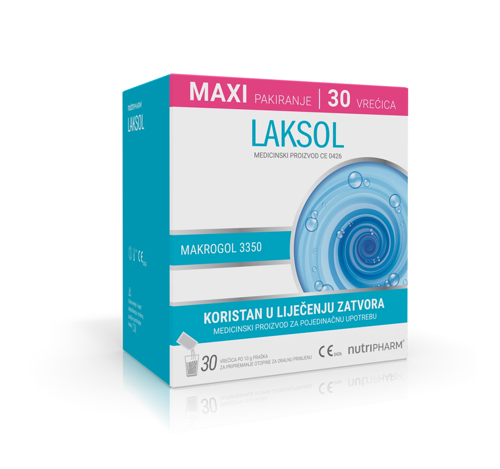 Nutripharm Laksol maxi 0,0 30 vrećica - pharmacy