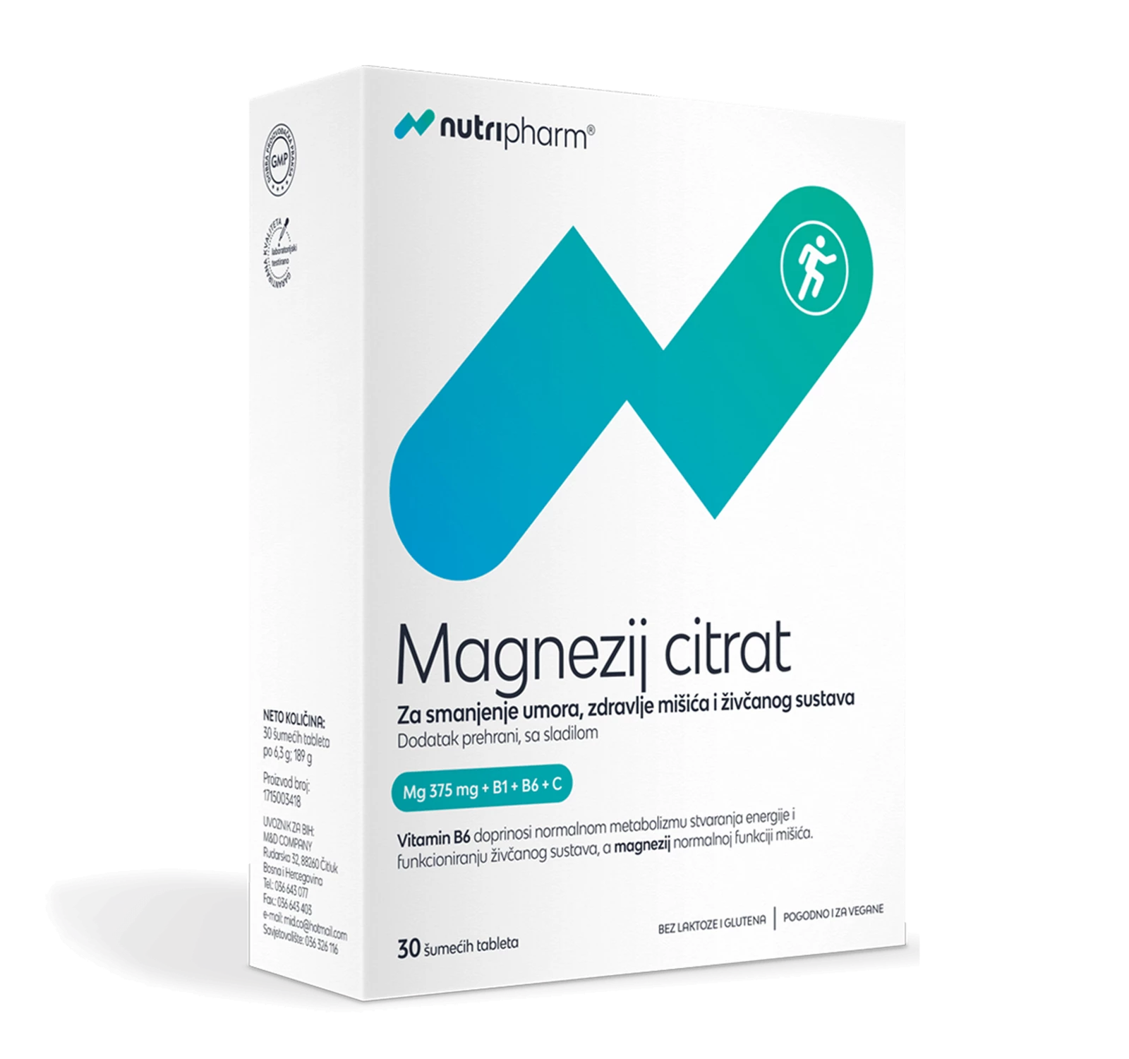Nutripharm Magnezij citrat - pharmacy