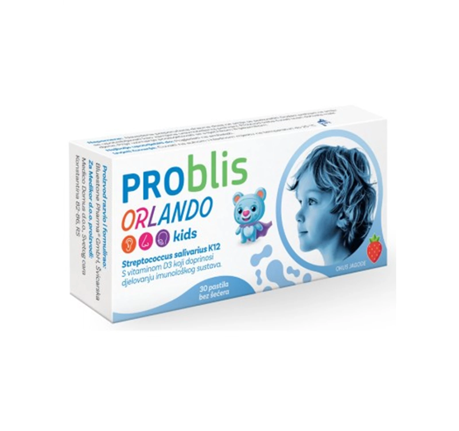 Problis Orlando kids tablete za žvakanje a30 - pharmacy