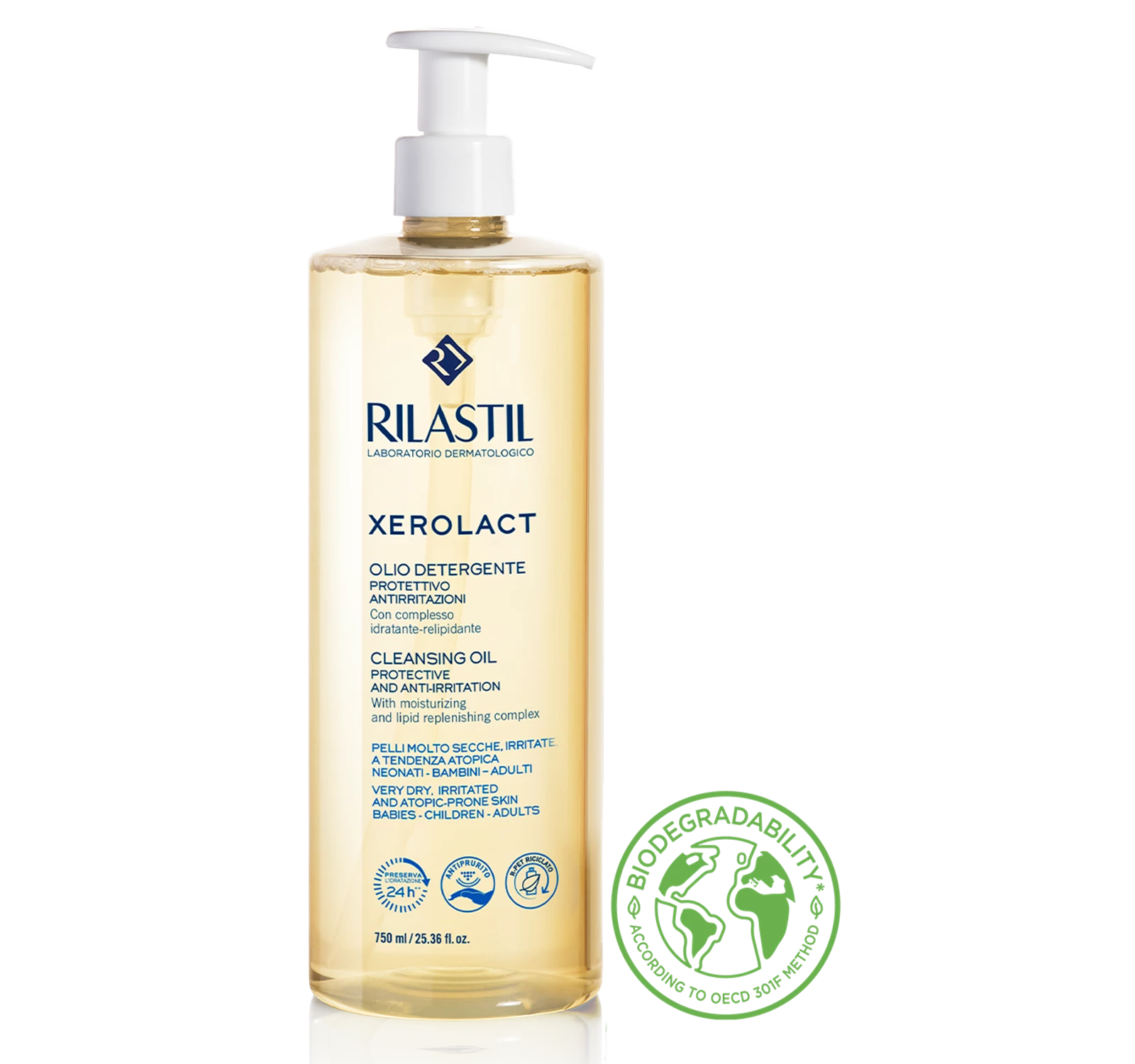 Rilastil Xerolact ulje za čišćenje 750ml - pharmacy