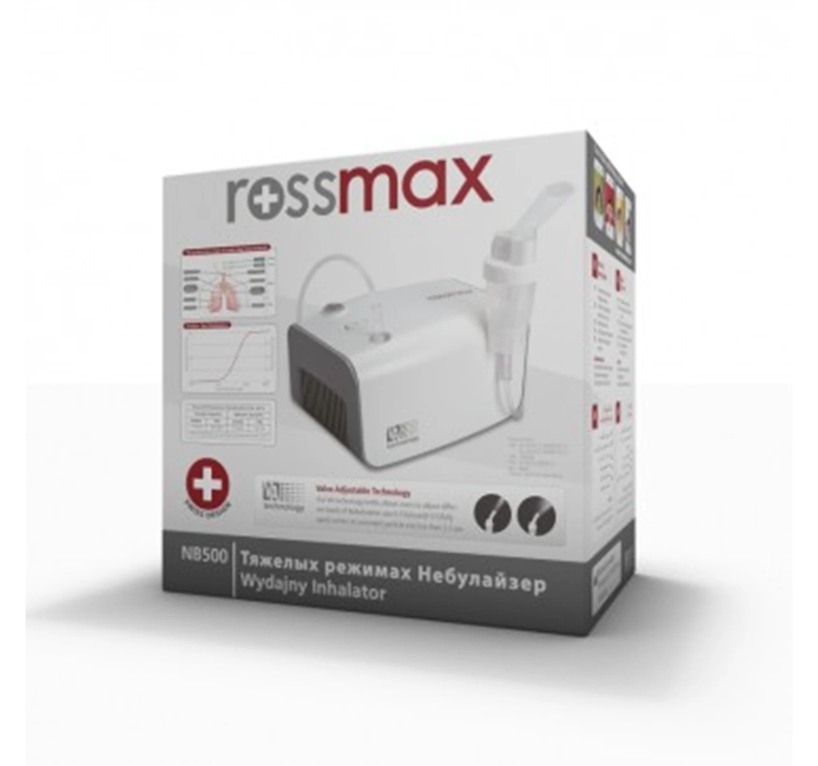 Rossmax inhalator kompresorski NB-500 - pharmacy