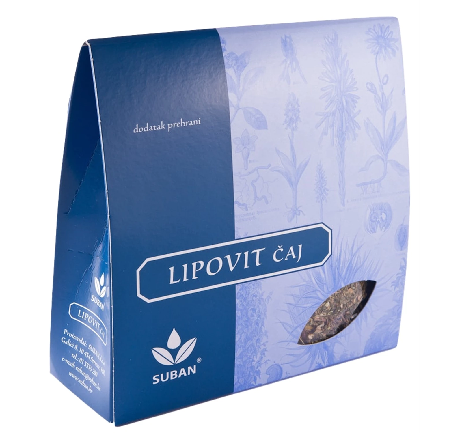Suban čaj Lipovit 80g - pharmacy