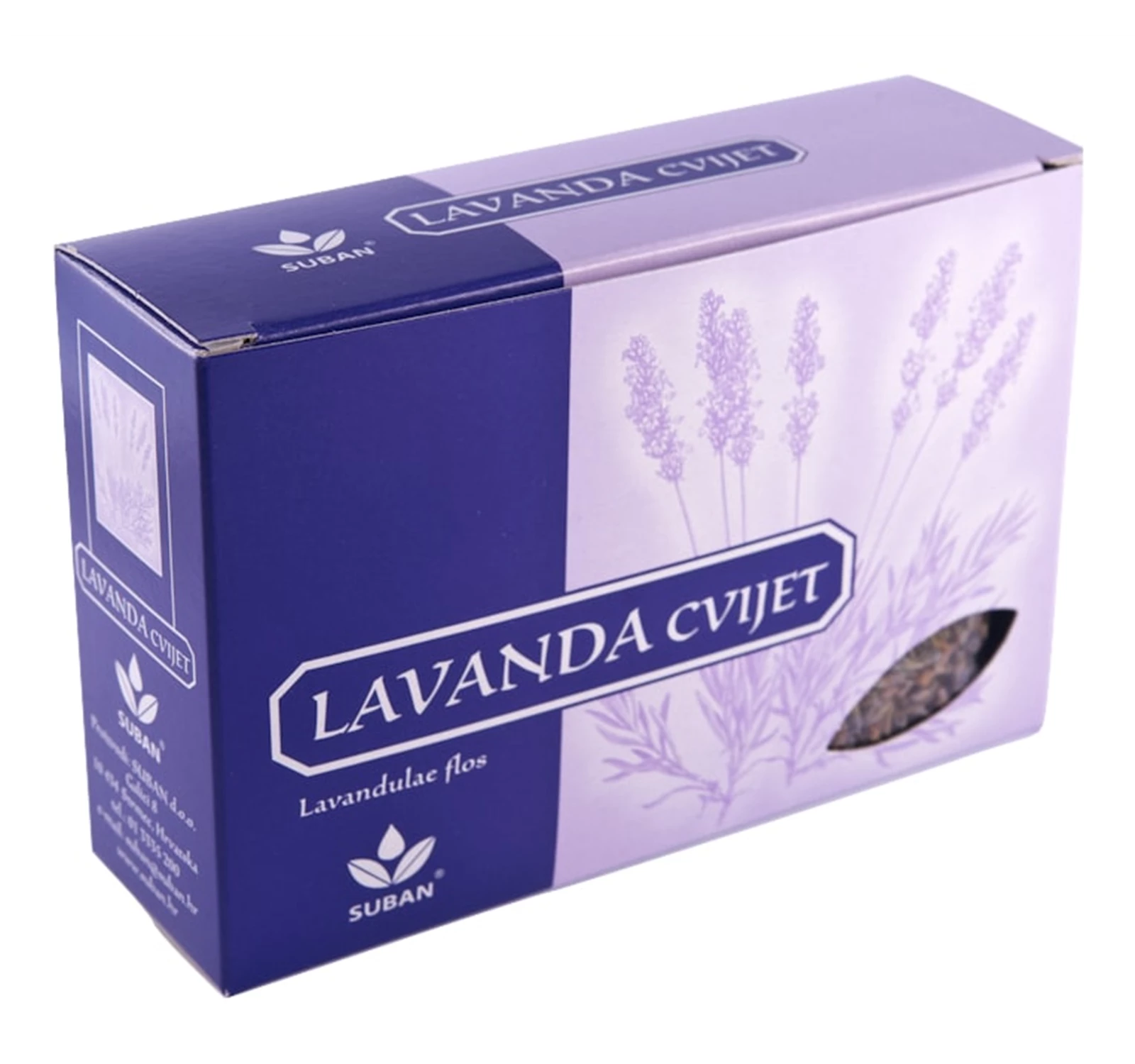 Suban čaj lavanda cvijet 30g - pharmacy