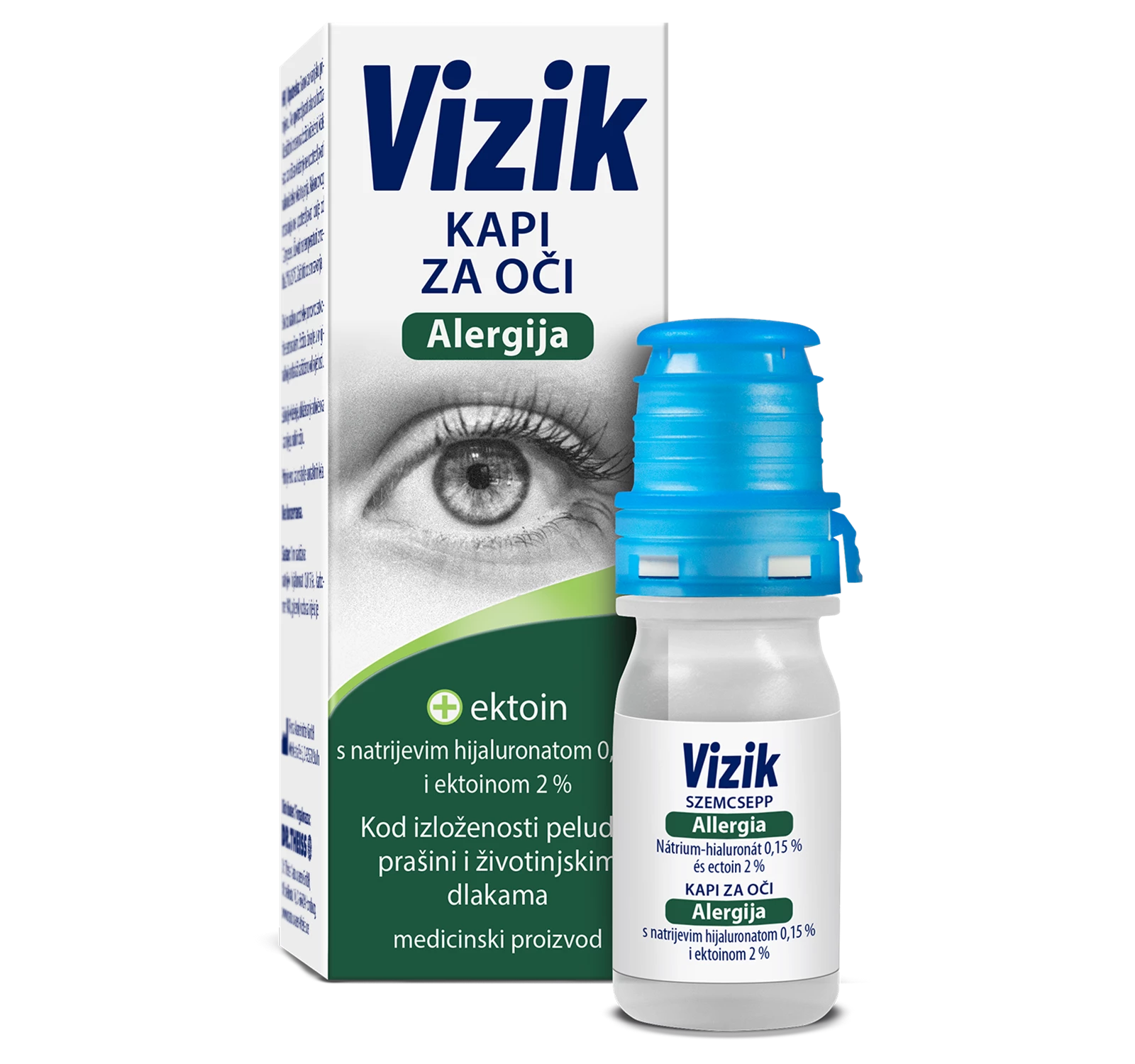 Vizik kapi za oči alergija - pharmacy