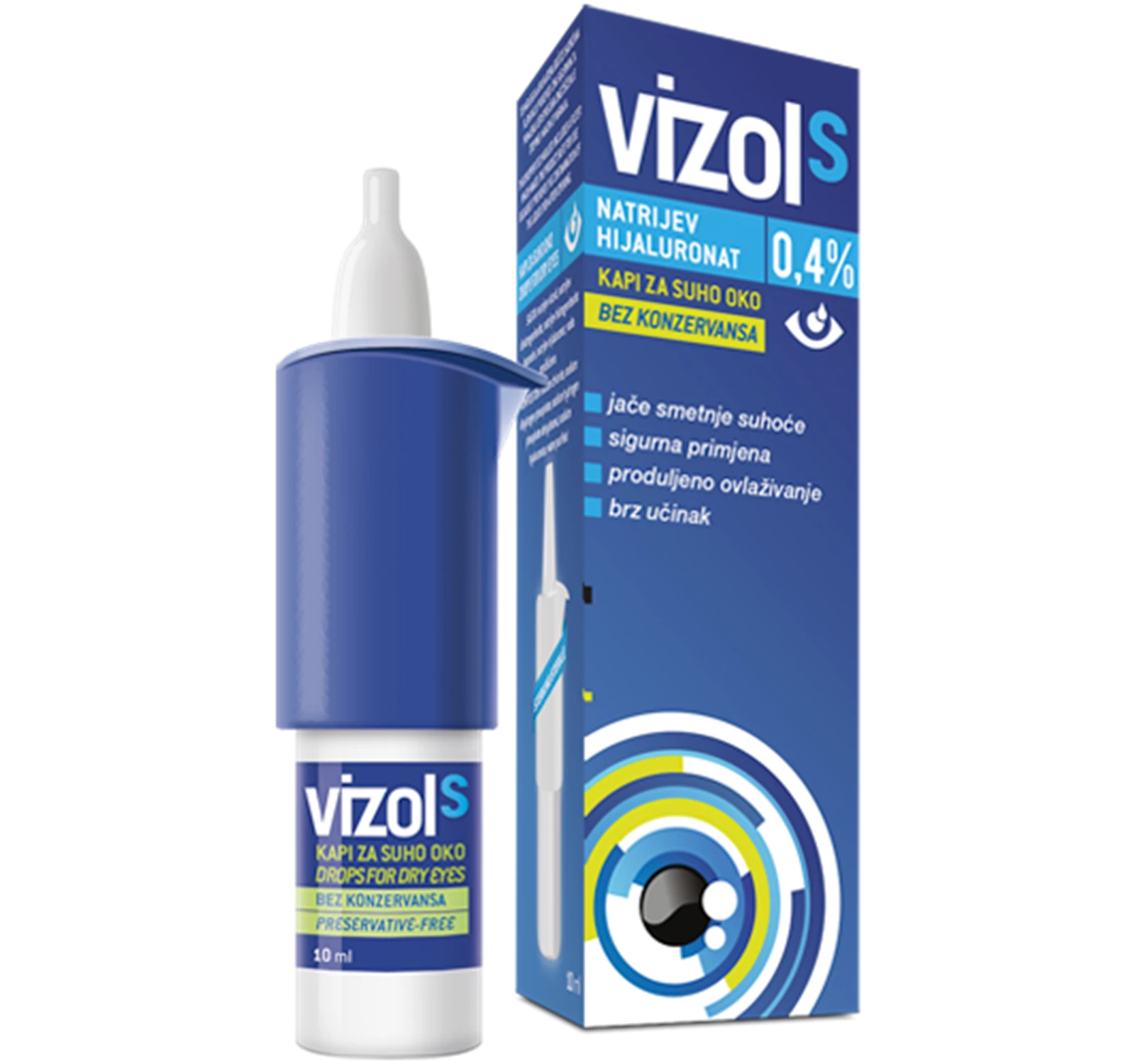Vizol S 0,4% kapi za oči - pharmacy