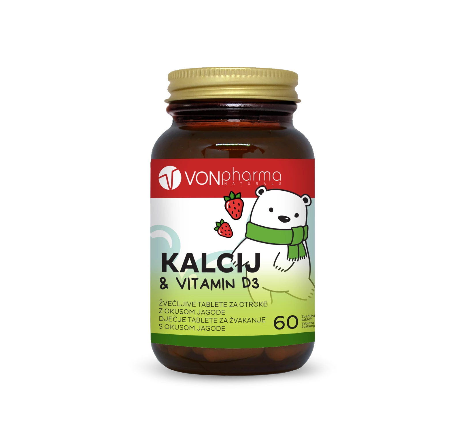 Vonpharma kalcij vitamin D3 za djecu - pharmacy