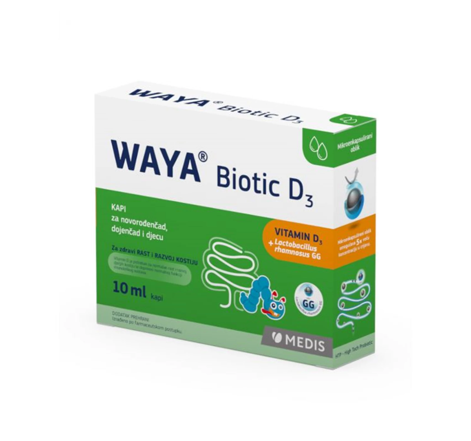 Waya Biotic D3 kapi 10ml - pharmacy