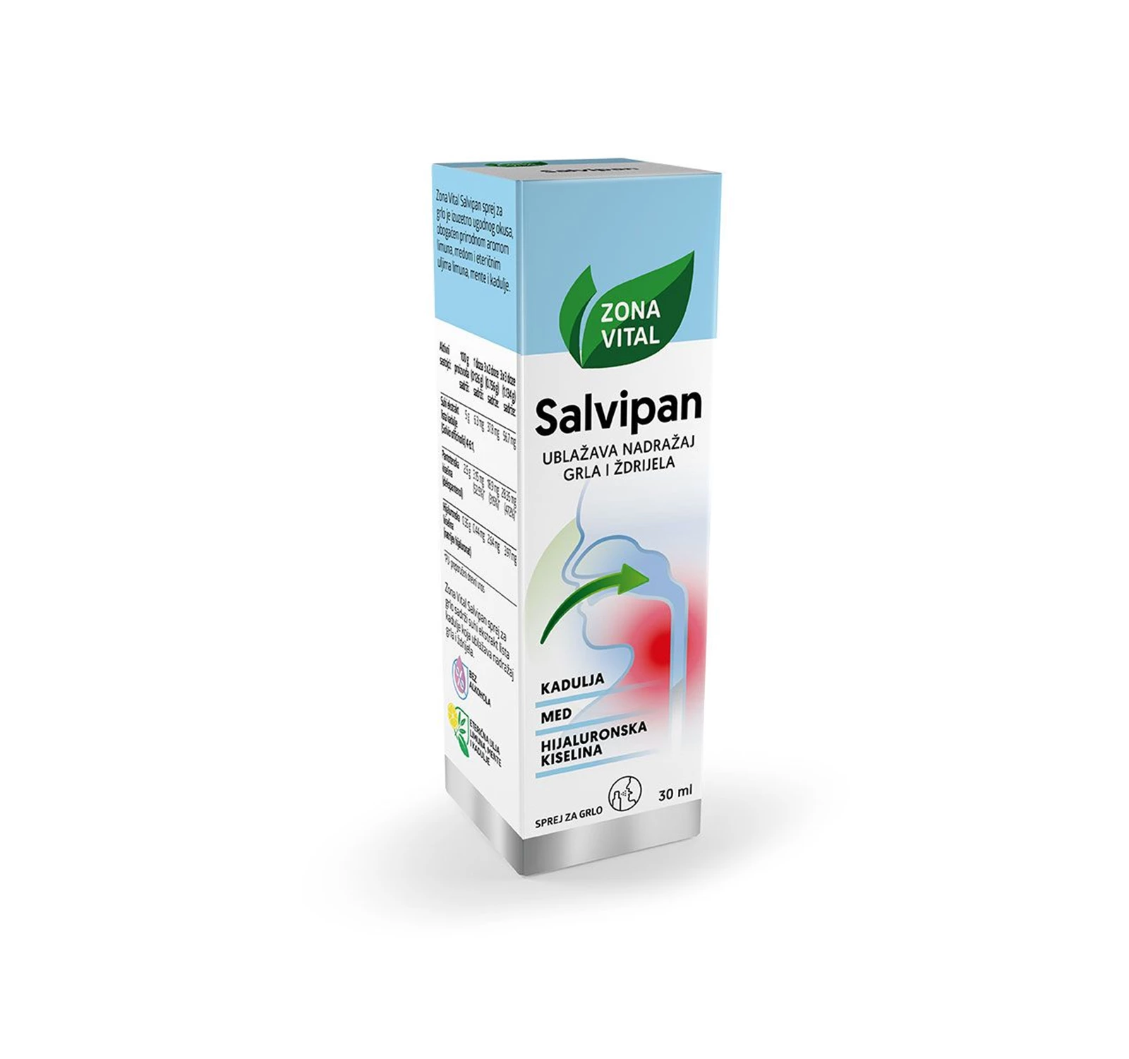 Zona Vital Salvipan sprej za grlo 30ml - pharmacy